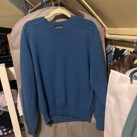 Towncraft | Sweaters | Heavy Vintage Blue Sweater | Poshmark